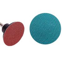 China Aluminum Oxide Sanding Roloc Quick Change Discs Hook Loop 80 Grit OBM for sale