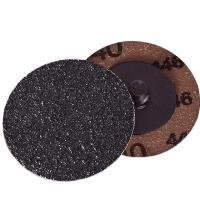 China Aluminum Oxide Sanding Roloc Quick Change Discs Hook Loop 80 Grit OBM for sale