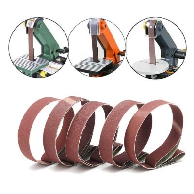 China Gxk56 P80 Aluminium Oxide Abrasive Sanding Belt Sandpaper 4x24 ODM for sale