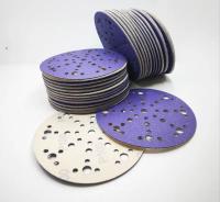 China OEM 49 Hole Ceramic Alumina Abrasive Sanding Disc 6 Inch 100 Grit for sale
