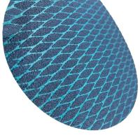China Rhombus Zirconia Diamond Orbital Sanding Pads Discs Non Porous 80 Grit for sale