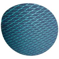 China Rhombus Zirconia Diamond Orbital Sanding Pads Discs Non Porous 80 Grit for sale