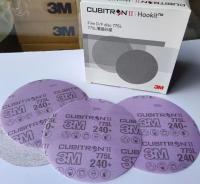 China 775L 3M Cubitron II Grinding Discs sandpaper 6 Inch Hookit Film For Automotive Sanding for sale
