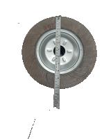China Aluminum Oxide Abrasive Die Grinder Flap Wheel 120 Grit P40-P320 ODM for sale