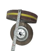 China Aluminum Oxide Abrasive Die Grinder Flap Wheel 120 Grit P40-P320 ODM for sale