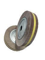 China Aluminum Oxide Abrasive Die Grinder Flap Wheel 120 Grit P40-P320 ODM for sale