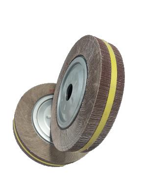 China Aluminum Oxide Abrasive Die Grinder Flap Wheel 120 Grit P40-P320 ODM for sale