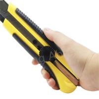 China High Carbon Steel Retractable Utility Knife Blades Box Cutting Tool 180mm for sale