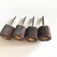 China 50x25x6mm Shaft Flap Wheel 40-400 Grit for Precision Deburring Contour Finishing for sale