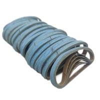 China Aluminium Zirconia Abrasive Sanding Belt For Polishing 1x30 For Glass for sale