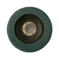 China Customizable 765 Zirconia Alumina Abrasive Flap Disc Full Curved 120 grit for sale