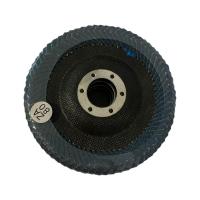 China Customizable 765 Zirconia Alumina Abrasive Flap Disc Full Curved 120 grit for sale