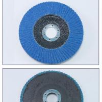 China Stainless Steel Abrasive 125mm Flap Disc 60 80 100 Grit Flapper Wheel For Angle Grinder for sale