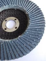 China Stainless Steel Abrasive 125mm Flap Disc 60 80 100 Grit Flapper Wheel For Angle Grinder for sale