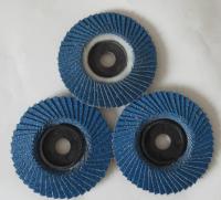 China Stainless Steel Abrasive 125mm Flap Disc 60 80 100 Grit Flapper Wheel For Angle Grinder for sale