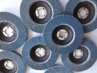 China Stainless Steel Abrasive 125mm Flap Disc 60 80 100 Grit Flapper Wheel For Angle Grinder for sale