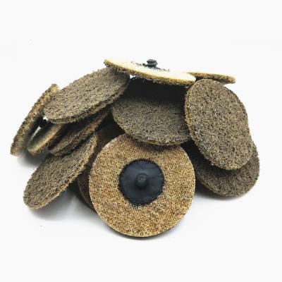 China 3Inch 120 Grit Roloc Quick Change Discs For Metalworking Rust Removal for sale