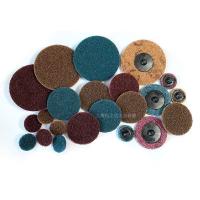 China 3Inch 120 Grit Roloc Quick Change Discs For Metalworking Rust Removal for sale