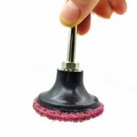 China 2 Inch 36 grit Roloc Grinding Disc Roll Lock Fine Medium Coarse For Die Grinder for sale
