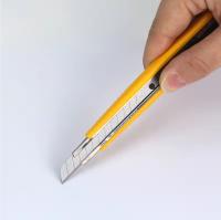 China Industrial Retractable Snap Off Box Cutter Blade 9mm OEM For Trimming Woodworking for sale