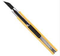 China Industrial Retractable Snap Off Box Cutter Blade 9mm OEM For Trimming Woodworking for sale