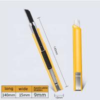 China Industrial Retractable Snap Off Box Cutter Blade 9mm OEM For Trimming Woodworking for sale