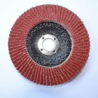China 40 Grit Coarse Ceramic Abrasive Flap Disc 125mm For Die Grinder 12200RPM for sale