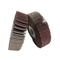 China 165x40mm Heavy Duty Abrasive Flap Wheel 40-400 Grit For Surface Grinding Finishing for sale
