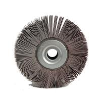 China 165x40mm Heavy Duty Abrasive Flap Wheel 40-400 Grit For Surface Grinding Finishing for sale