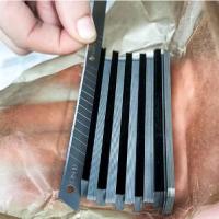 China Carbon Steel Snap Off Cutter Blade Breakable Stretchable Paper Cutter Tool 18mm for sale