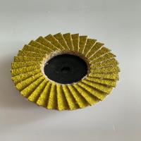 China Nylon Plastic Backing Mini Flap Abrasive Sanding Disc 2
