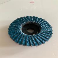 China Nylon Plastic Backing Mini Flap Abrasive Sanding Disc 2