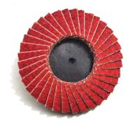 China Nylon Plastic Backing Mini Flap Abrasive Sanding Disc 2