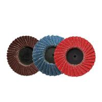 China Nylon Plastic Backing Mini Flap Abrasive Sanding Disc 2