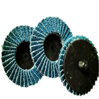 China Nylon Plastic Backing Mini Flap Abrasive Sanding Disc 2