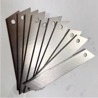 China Retractable 18mm Snap Off Utility Knife Blade With Precision Honed Edge for sale