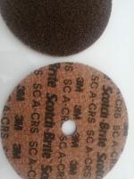 China Perforated Nylon Fiber Hook And Loop Sanding Disc Sandpaper 4 Inch 12000 RPM for sale
