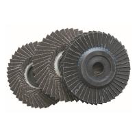 China Kingcattle KX565 Flexible AO Abrasive Flap Disc For Aluminum 4inch 40 Grit for sale