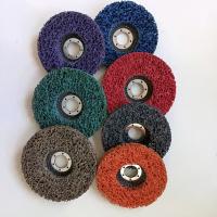 China Coral Poly Stripping Abrasive Flap Disc For Rust Removing 115mm for sale