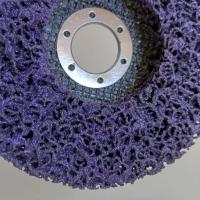 China Coral Poly Stripping Abrasive Flap Disc For Rust Removing 115mm for sale