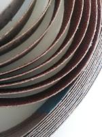 China Drum Sander Red Ceramic Sanding Belts For Metal 533 X 76mm OEM for sale