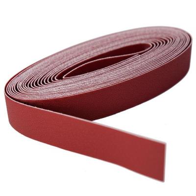 China Drum Sander Red Ceramic Sanding Belts For Metal 533 X 76mm OEM for sale