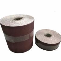 China Tear Resistant Abrasive Cloth Roll Backed Sandpaper 60-600 Grit for sale