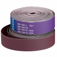 China LUX BORA 8+ Purple Aluminium Ceramic Abrasive Sanding Belt 4x36 For Metal for sale