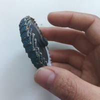 China Zirconium Corundum Half Curved Abrasive Flap Disc flapper wheel For Grinder 3 Inch for sale