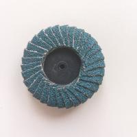 China Zirconium Corundum Half Curved Abrasive Flap Disc flapper wheel For Grinder 3 Inch for sale