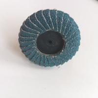 China Zirconium Corundum Half Curved Abrasive Flap Disc flapper wheel For Grinder 3 Inch for sale