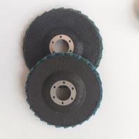 China Nylon Abrasive Flap Non Woven Polishing Wheel Fine Grit 180mm For Grinder for sale