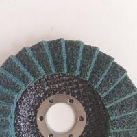China Nylon Abrasive Flap Non Woven Polishing Wheel Fine Grit 180mm For Grinder for sale