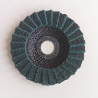 China Nylon Abrasive Flap Non Woven Polishing Wheel Fine Grit 180mm For Grinder for sale